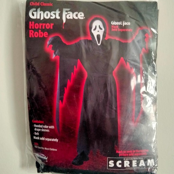 Fun World | Other | Scream Ghost Face Horror Robe Child Classic New Fun ...